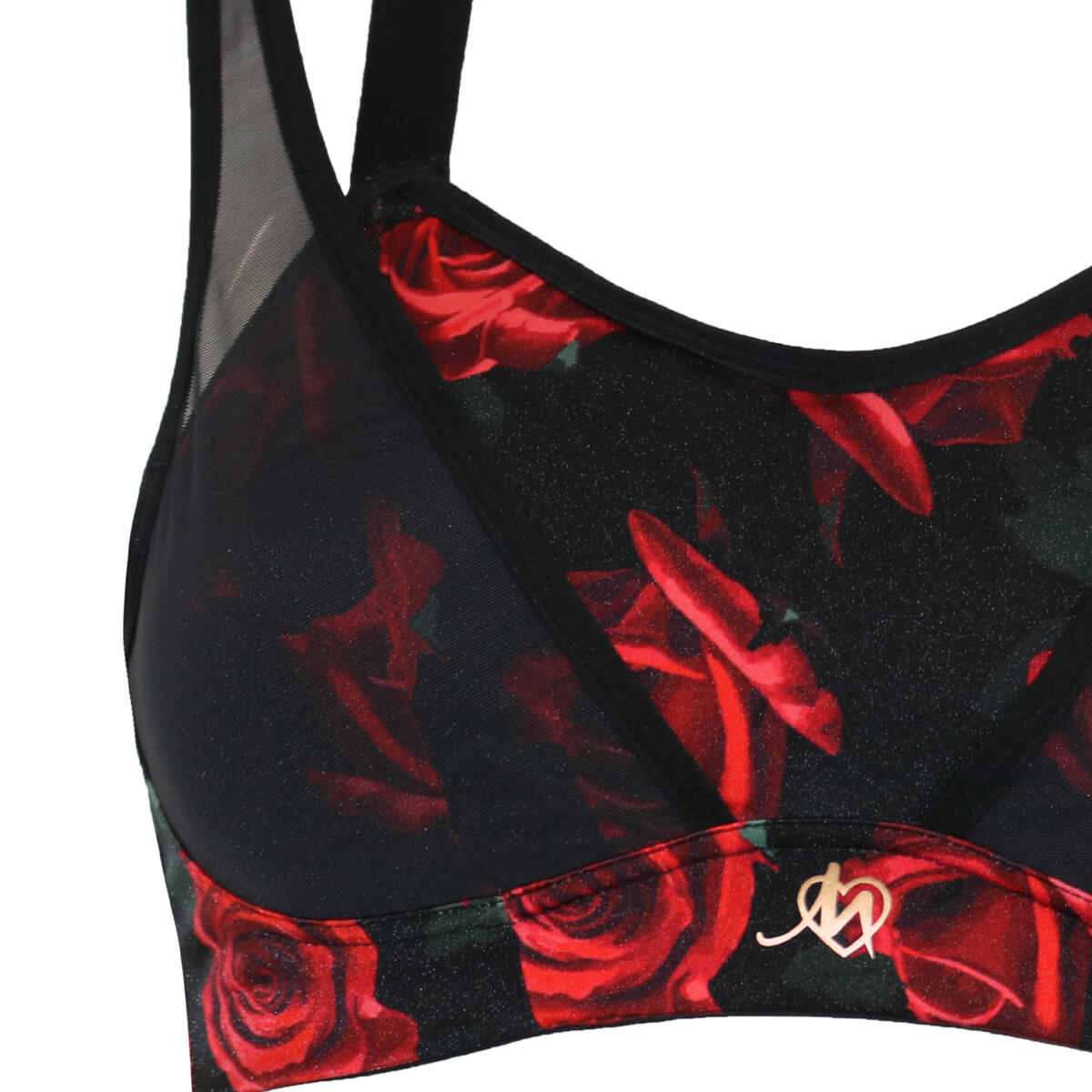 Energy Infinite Double Strap Lightly Padded Convertible Sports Bra In