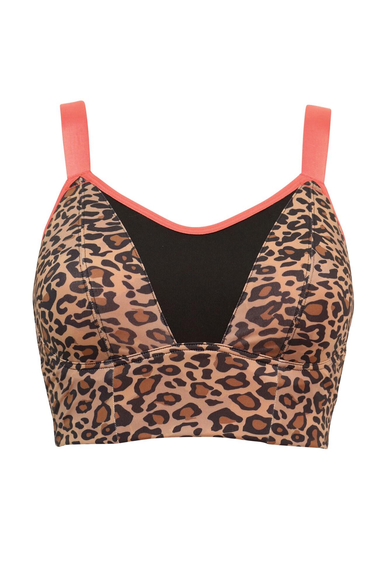 Leopard sport bra store