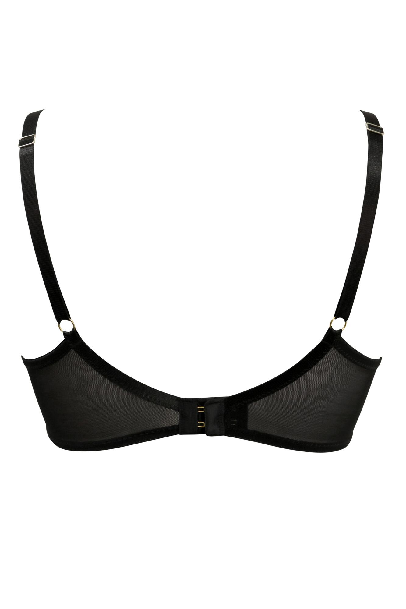 Scandalous Lightly Padded Bra Black Pour Moi