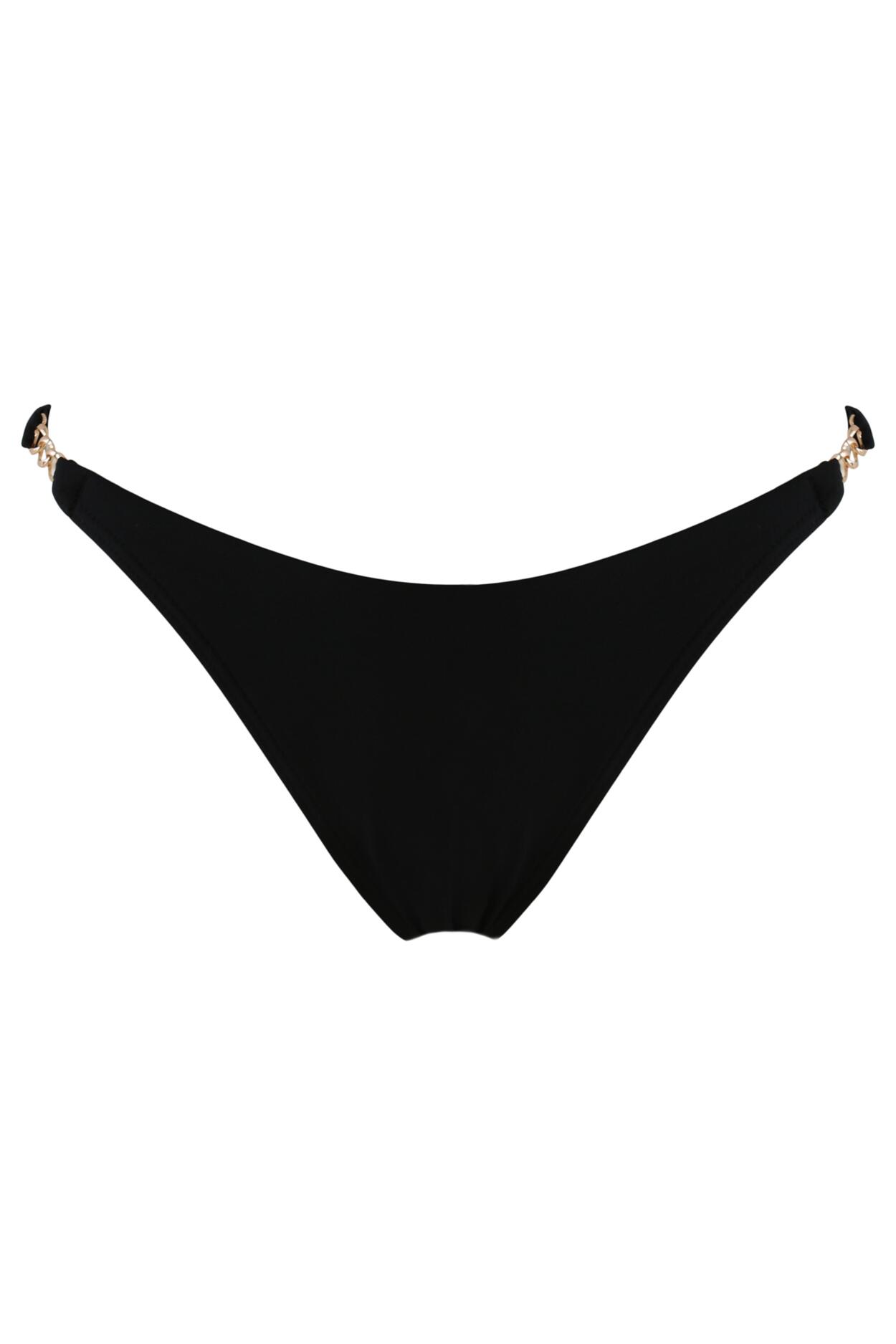 India Chains Tanga Brazilian Bikini Brief in Black | Pour Moi