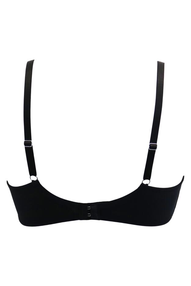 New Romance Non Padded Underwired Full Cup Bra In Blackrose Pour Moi