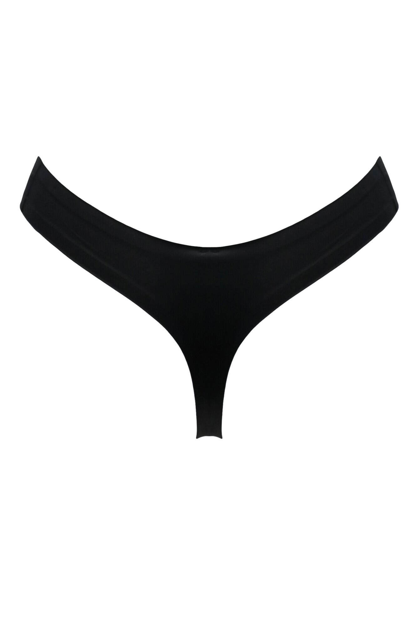 Effortless No VPL Invisible Thong in Black Pour Moi